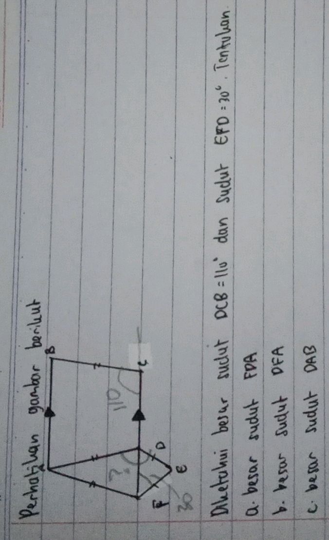 Perhatikan gambar berikut ``` [Diagram of a | StudyX