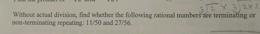 Without actual division, find whether the | StudyX