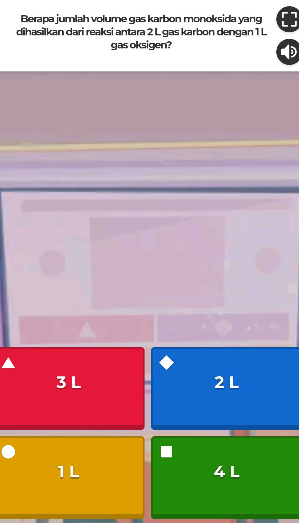 Berapa jumlah volume gas karbon monoksida | StudyX