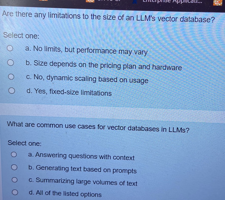 Are there any limitations to the size of an | StudyX
