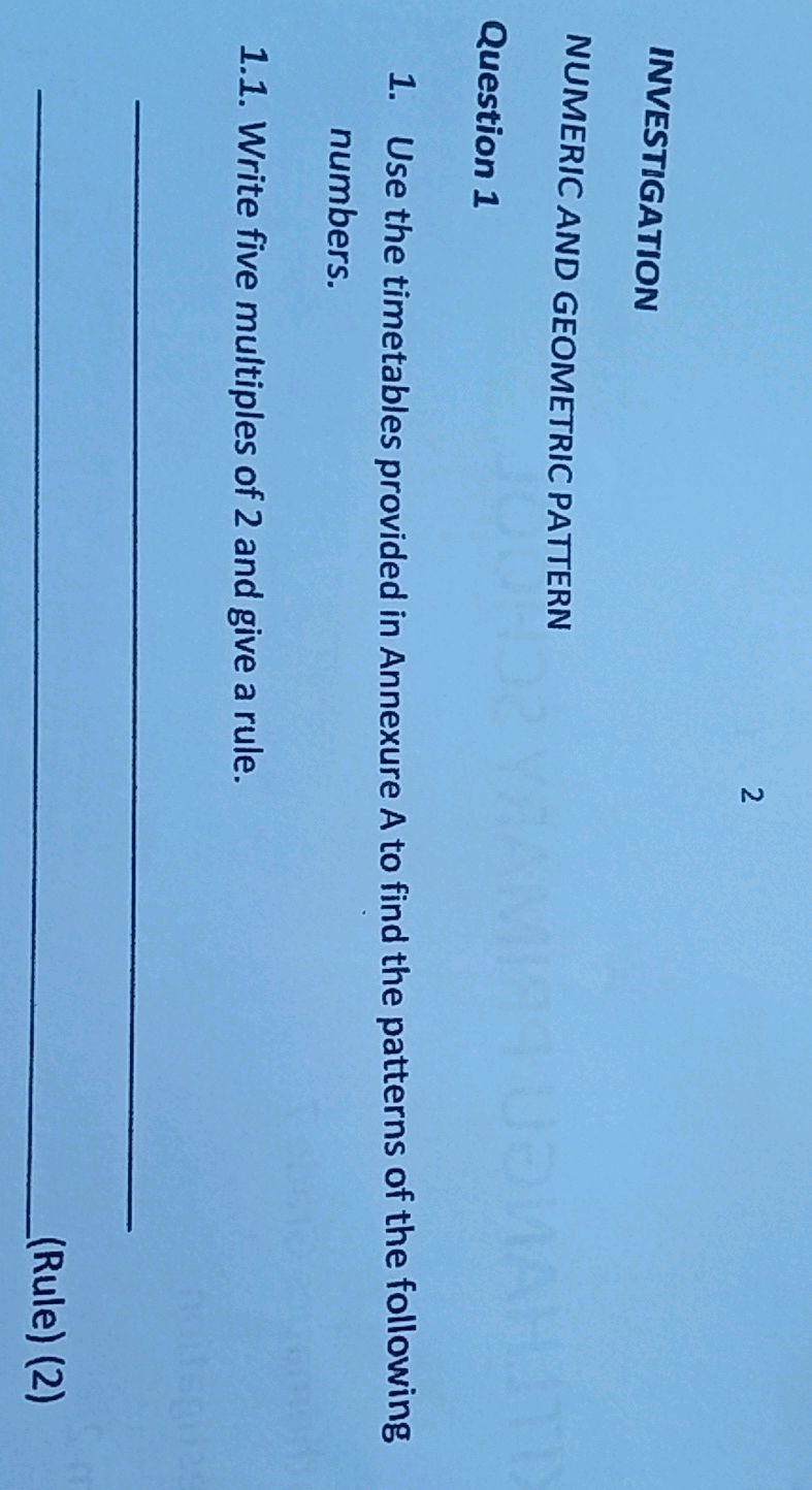 Question 1 1. Use the timetables provided | StudyX