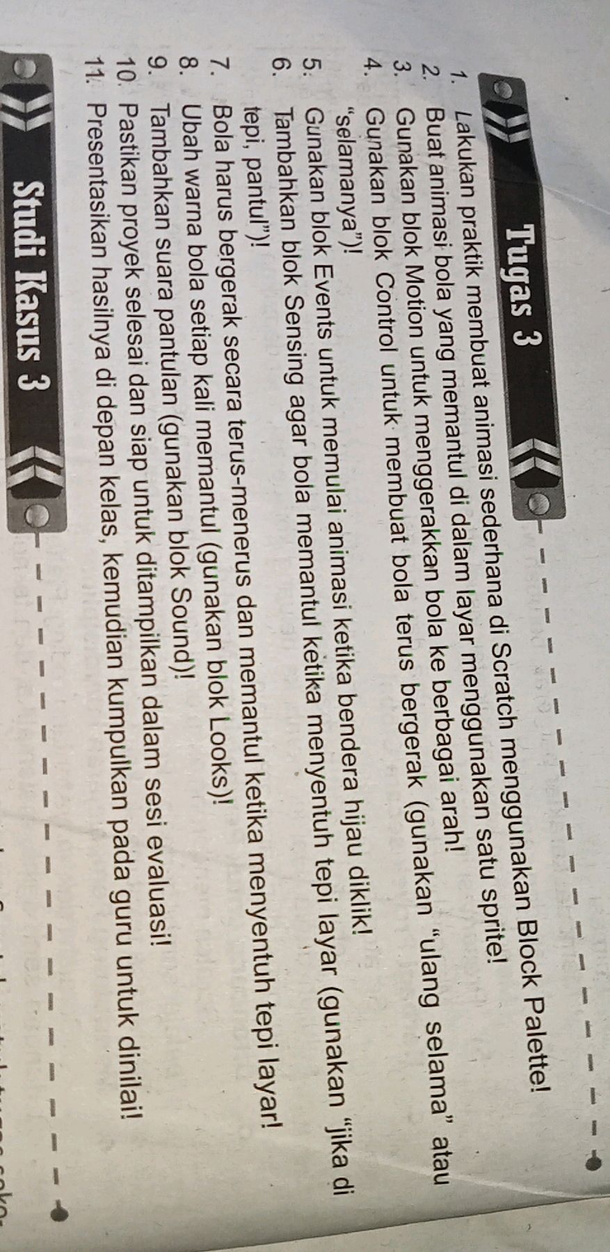 1. Lakukan praktik membuat animasi sederhana | StudyX