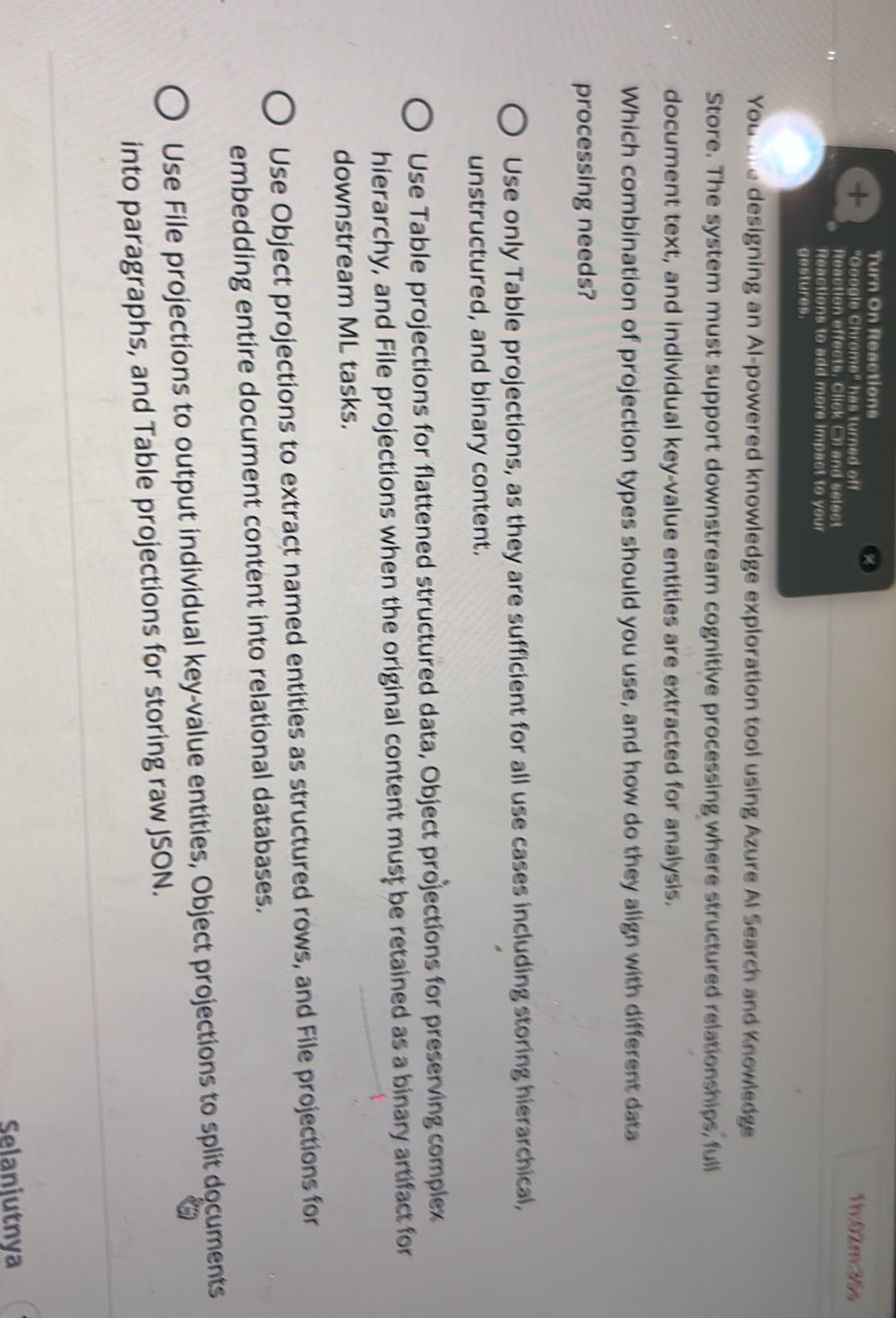 You are designing an Al-powered knowledge | StudyX