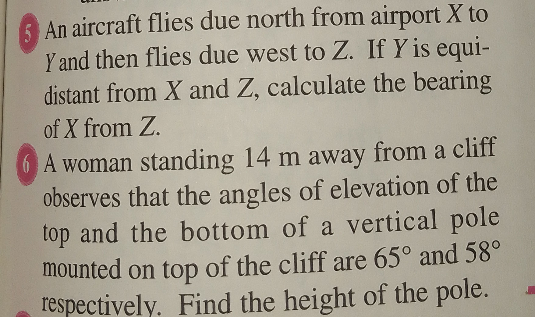 An aircraft flies due north from airport X | StudyX