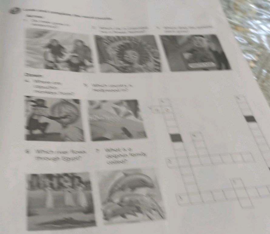 Look, look! Complete the word puzzle. | StudyX