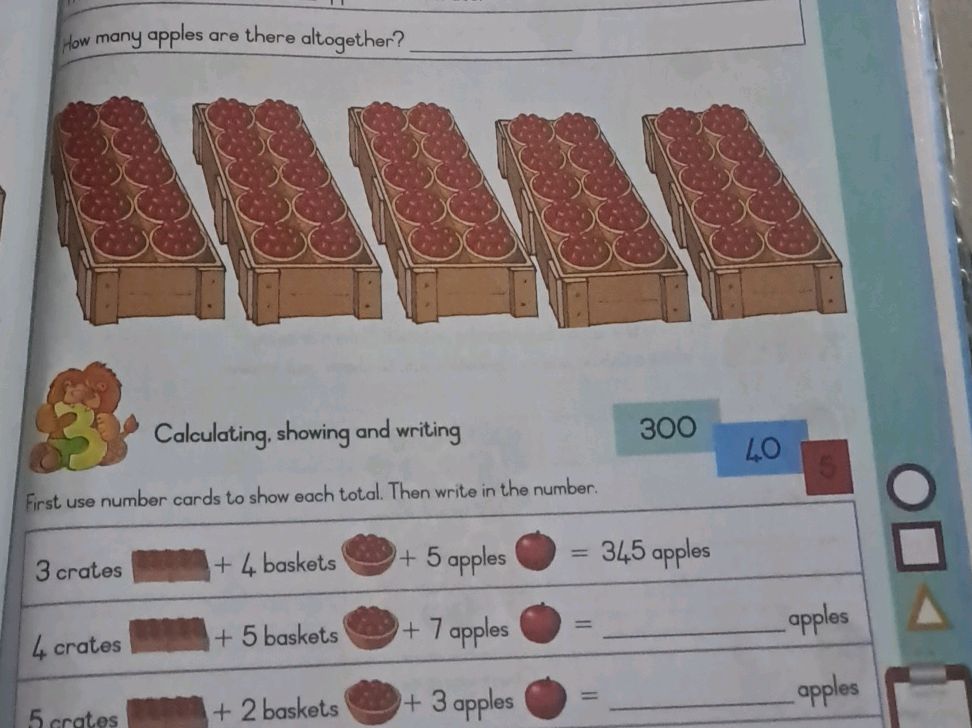 How many apples are there altogether? 3 | StudyX