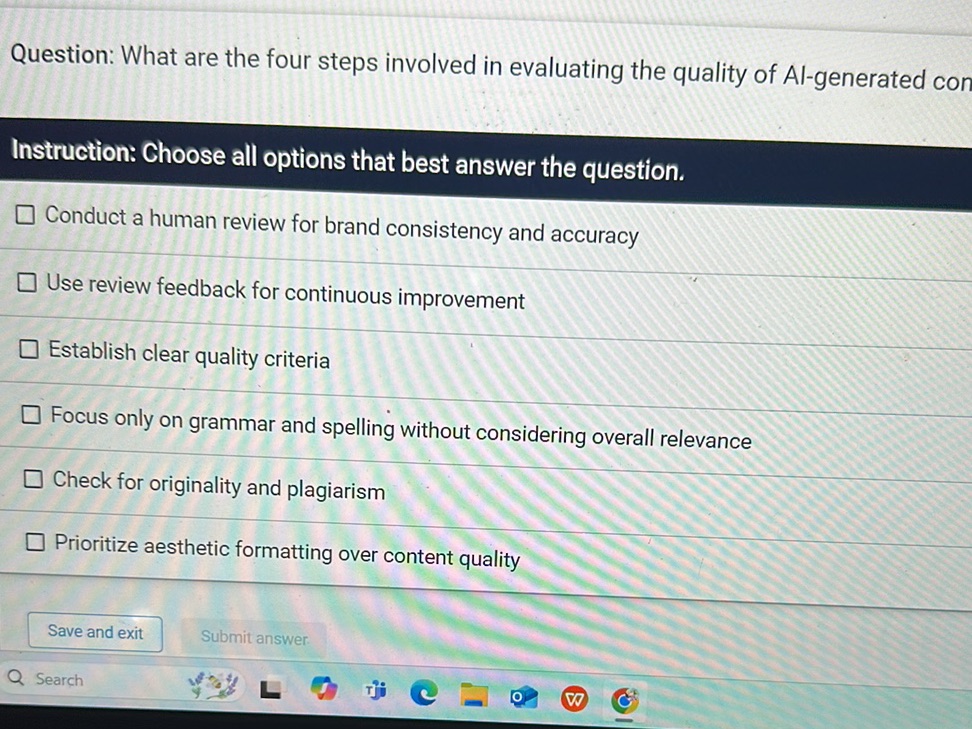 Question: What are the four steps involved | StudyX