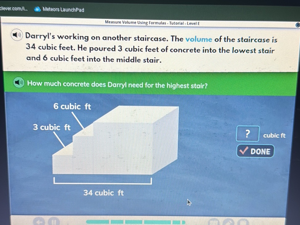 Darryl's working on another staircase. The | StudyX