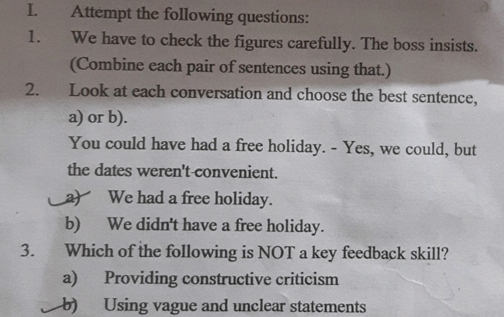 1. We have to check the figures carefully. | StudyX