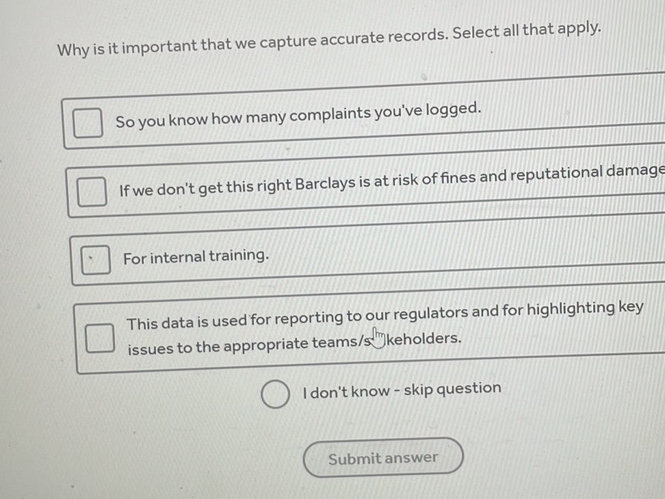 Why is it important that we capture accurate | StudyX