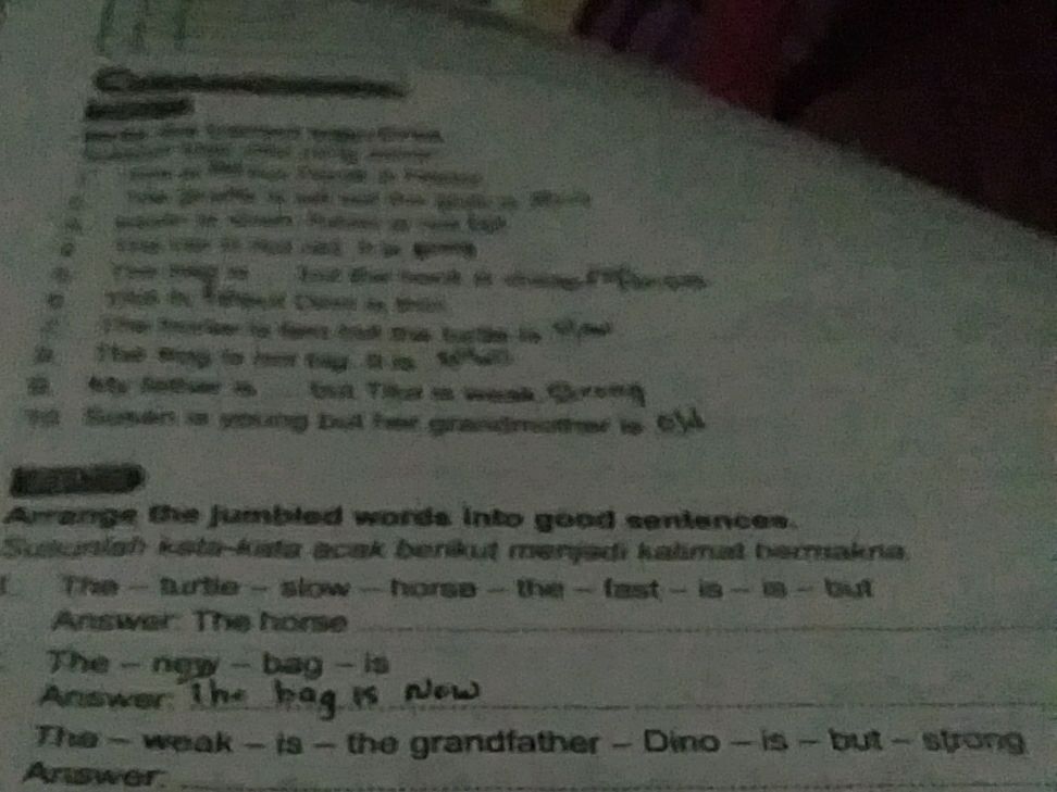 Arrange the jumbled words into good | StudyX