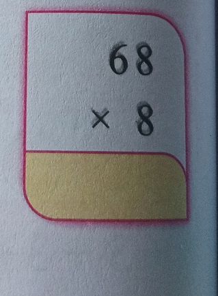 Multiplication: 68 times 8 | StudyX