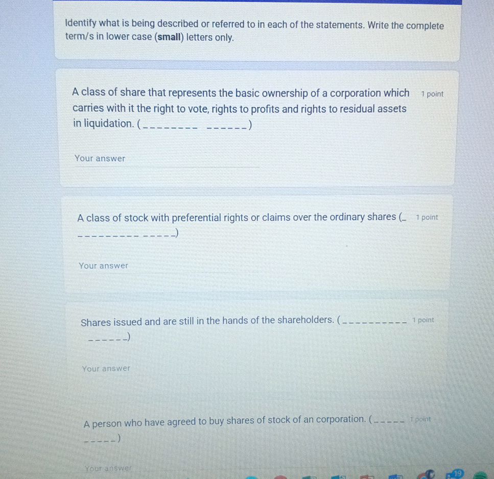 Identify what is being described or referred | StudyX