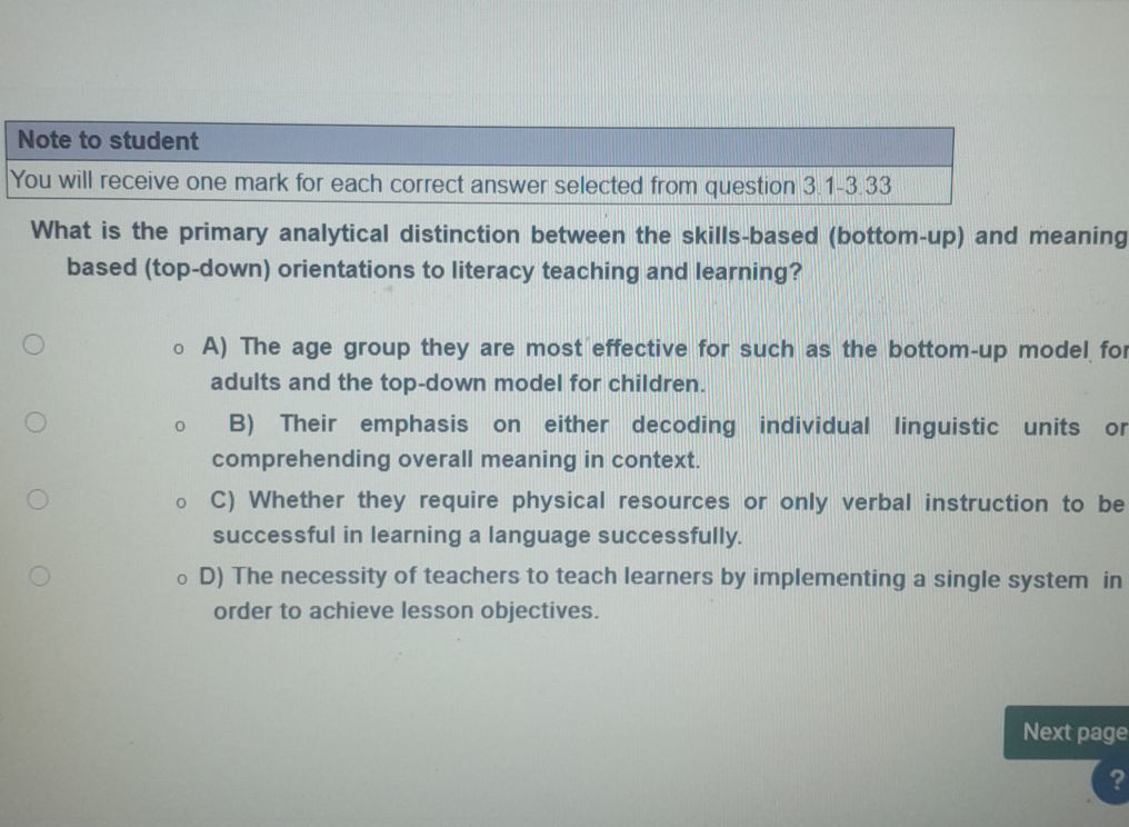 What is the primary analytical distinction | StudyX