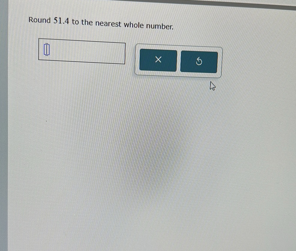 Rounding 51.4 to the Nearest Whole Number | StudyX