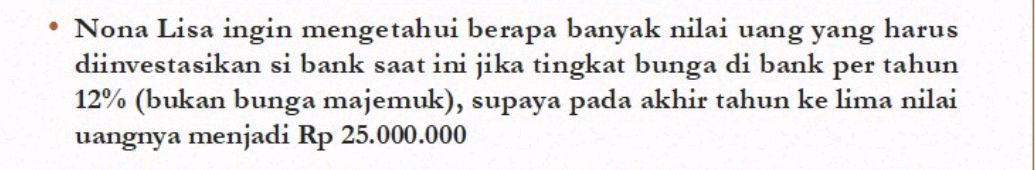 Nona Lisa ingin mengetahui berapa banyak | StudyX
