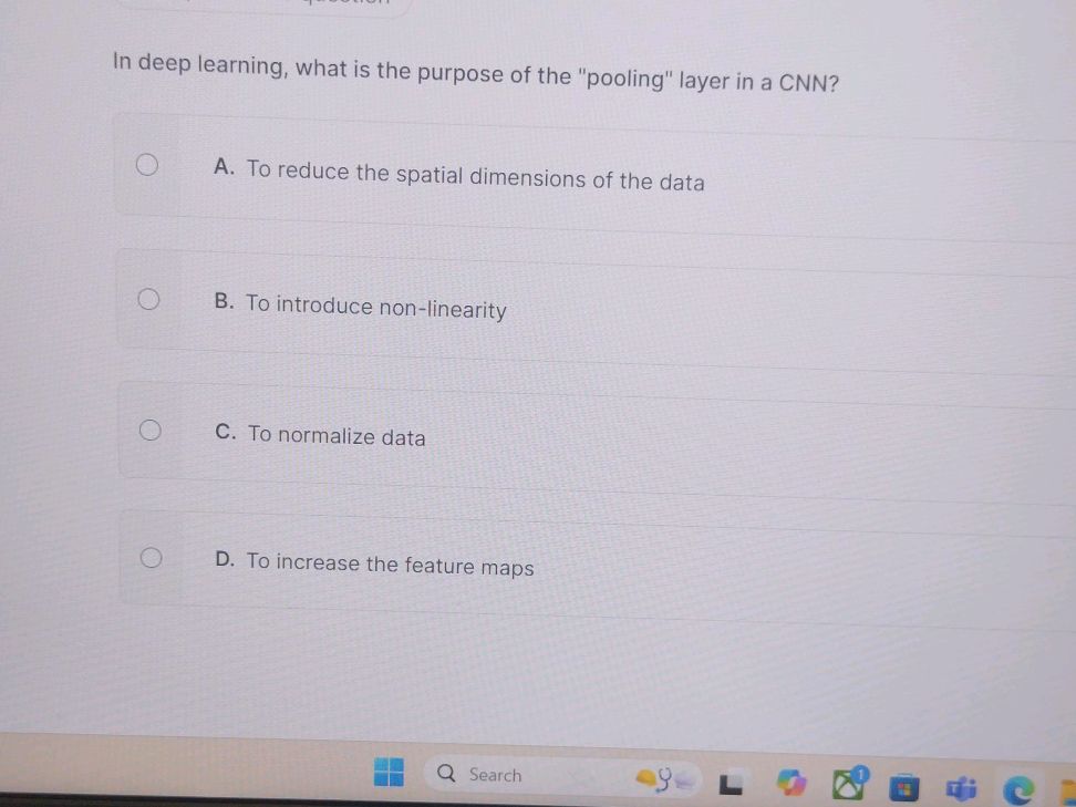 In deep learning, what is the purpose of the | StudyX