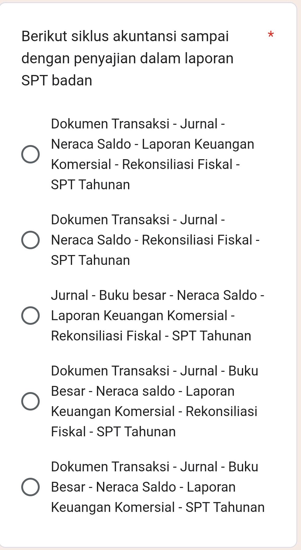 Berikut siklus akuntansi sampai dengan | StudyX