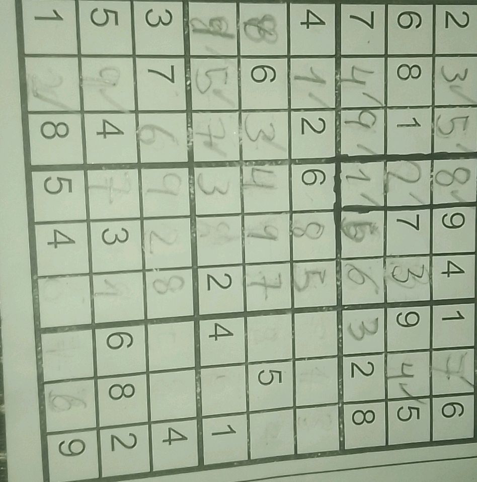 This is a Sudoku puzzle. The image shows a | StudyX