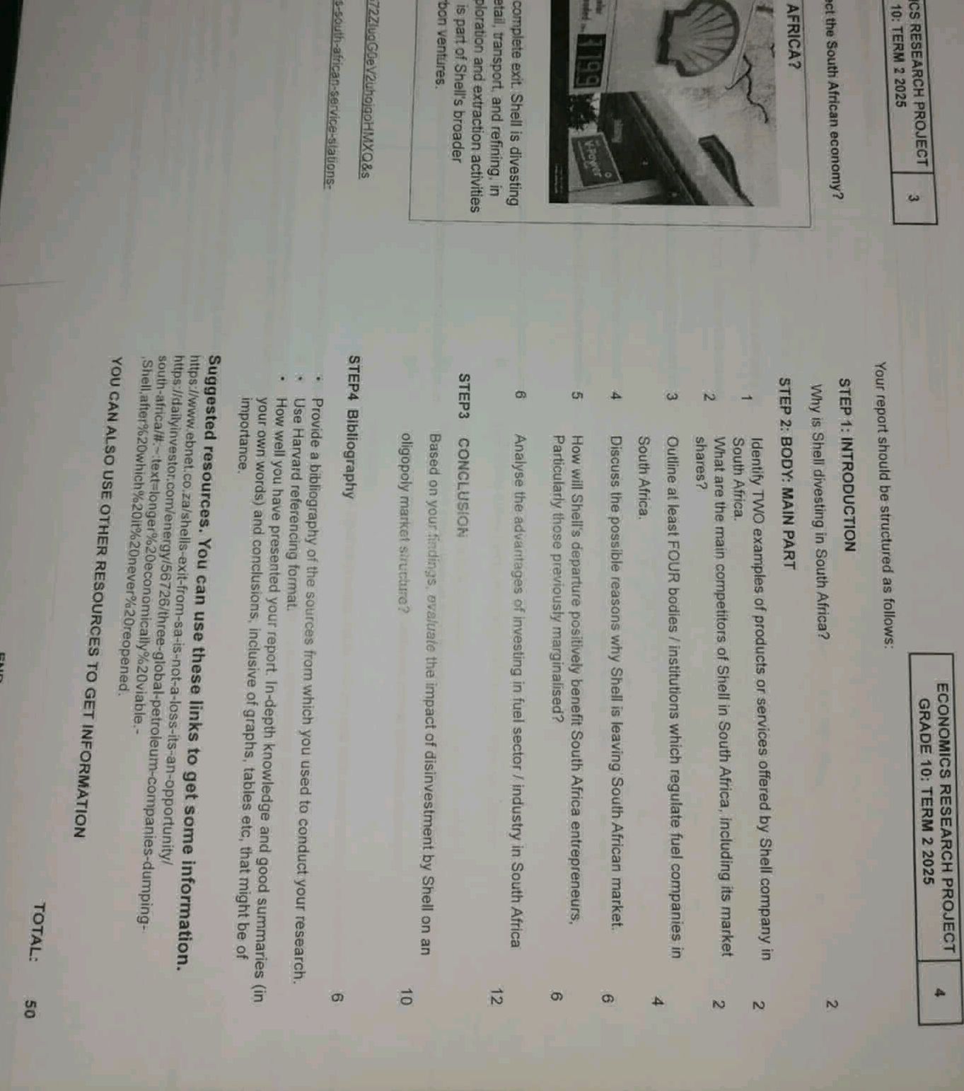 Your report should be structured as follows: | StudyX