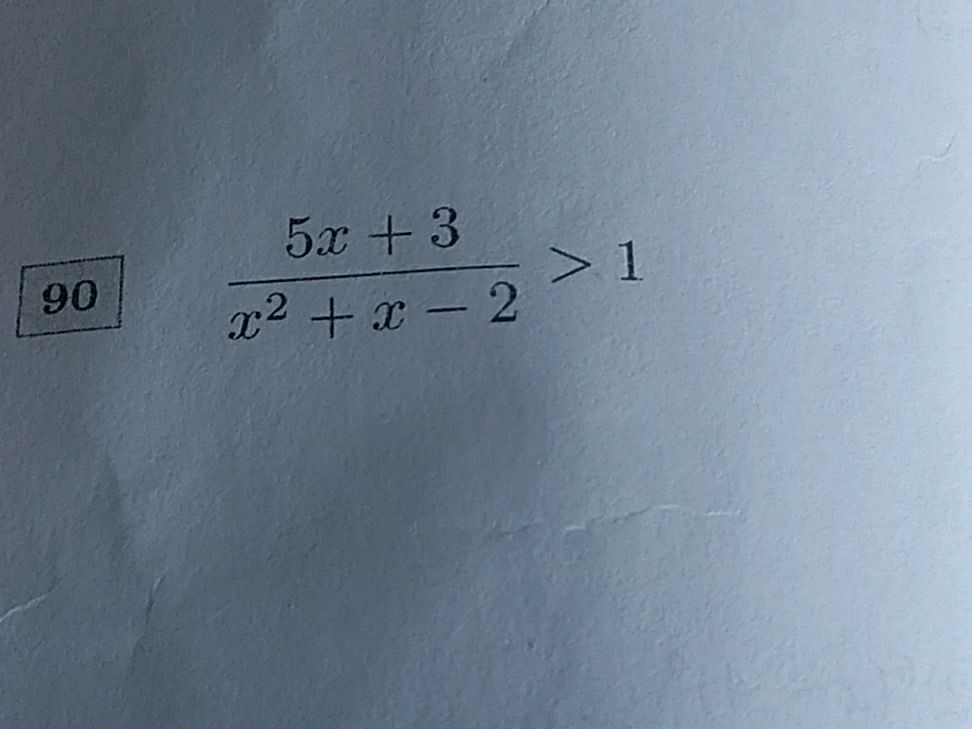 Solving Rational Inequality: | StudyX