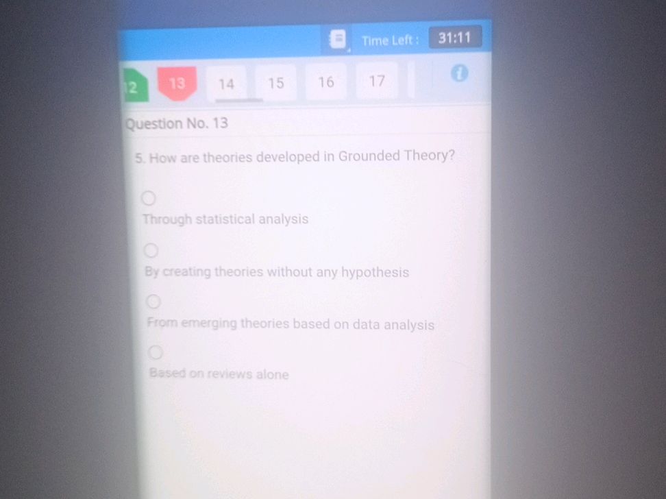 Question No. 13 5. How are theories | StudyX