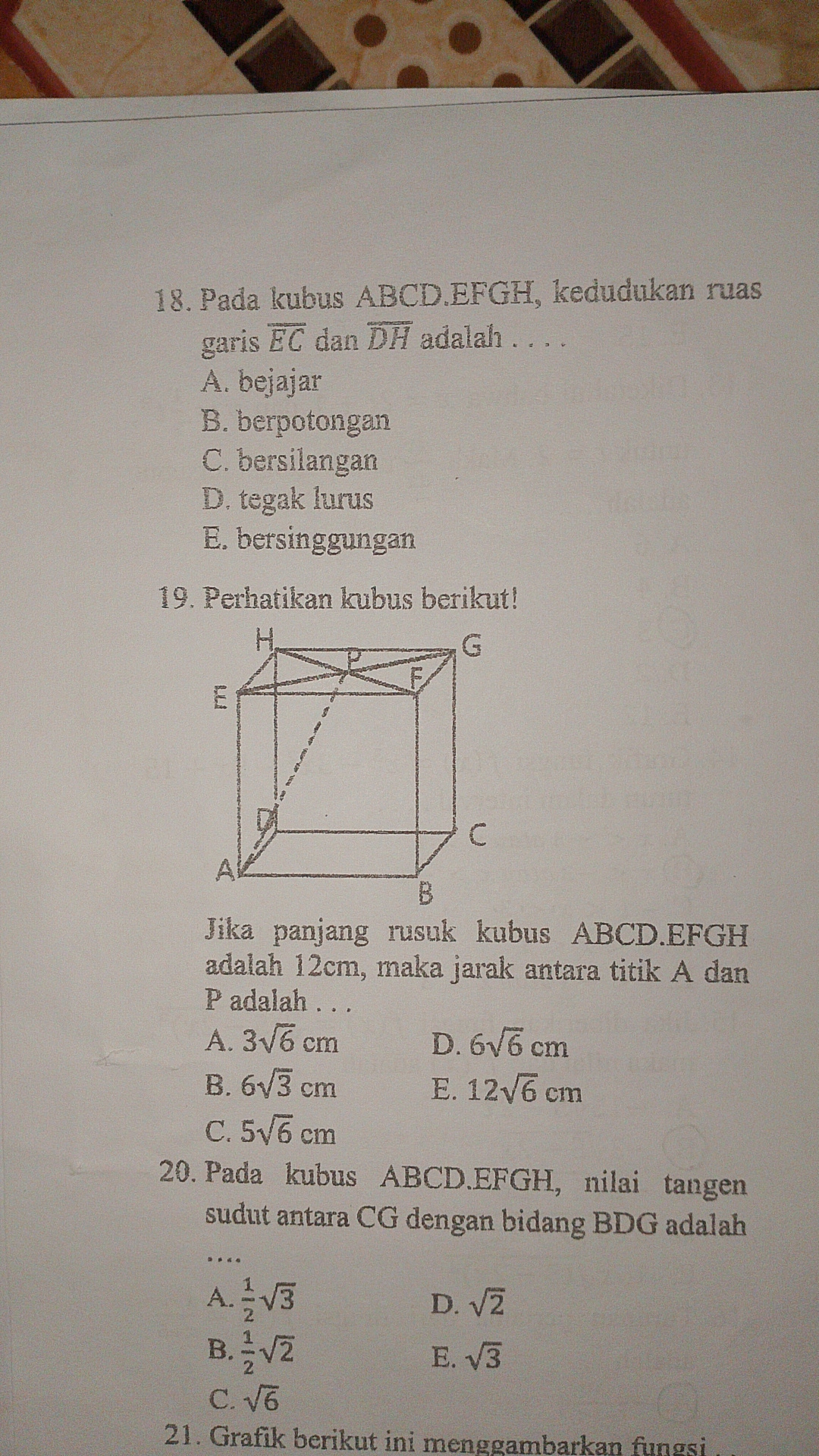 17. Gradien garis singgung di sembarang | StudyX