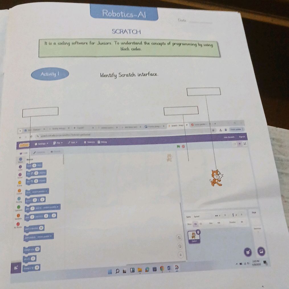 Identify Scratch Interface | StudyX