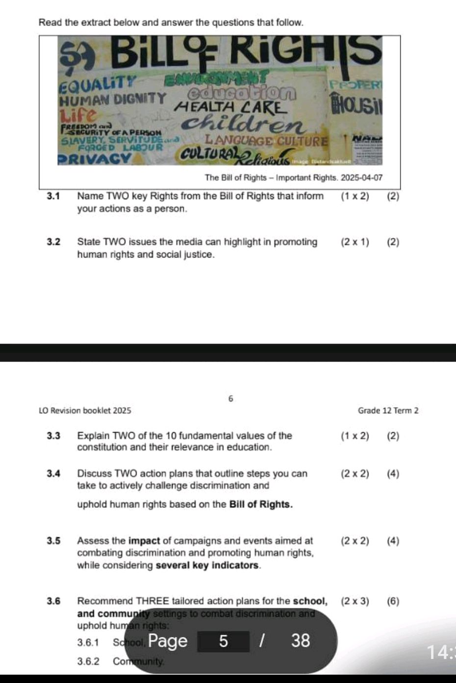 Read the extract below and answer the | StudyX