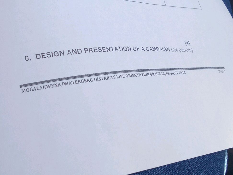6. DESIGN AND PRESENTATION OF A CAMPAIGN (A4 | StudyX