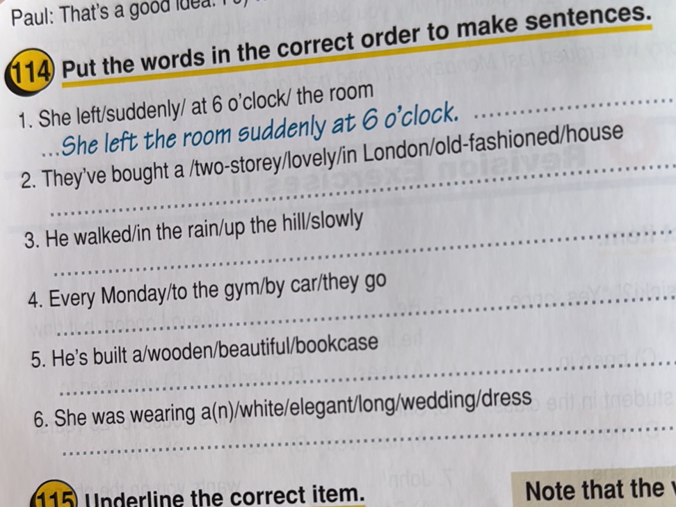 Put the words in the correct order to make | StudyX