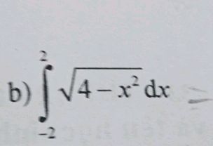 Calculate the definite integral of sqrt(4 - | StudyX