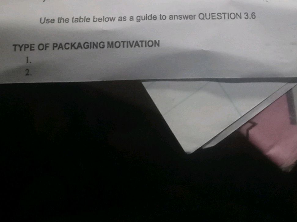 Use the table below as a guide to answer | StudyX