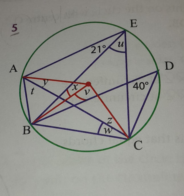 The image contains a diagram of a circle | StudyX