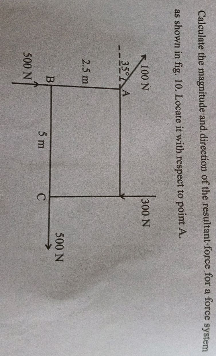 Calculate the magnitude and direction of the | StudyX
