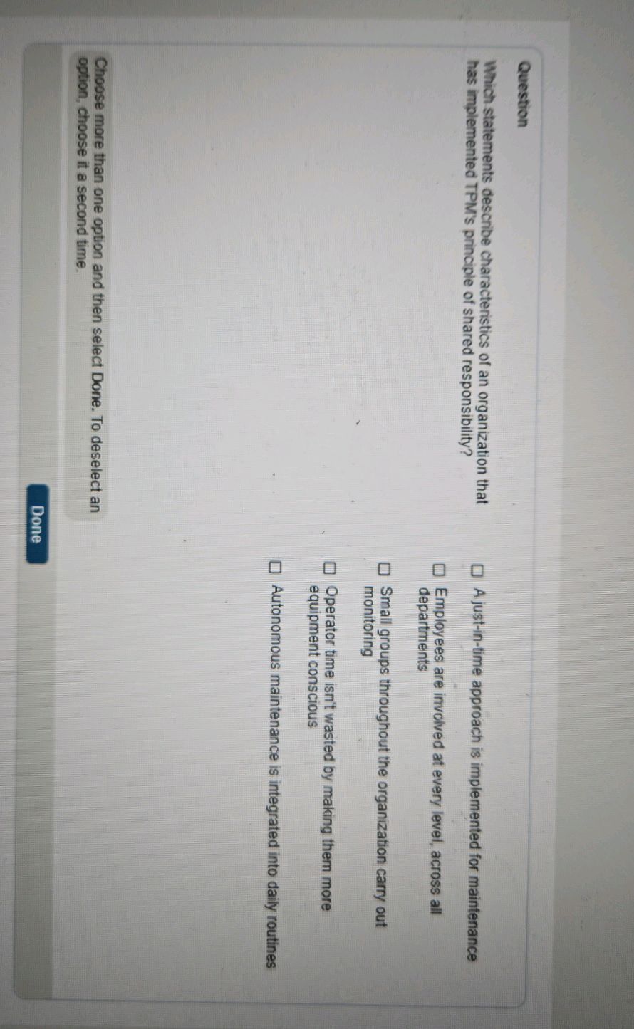 Which statements describe characteristics of | StudyX