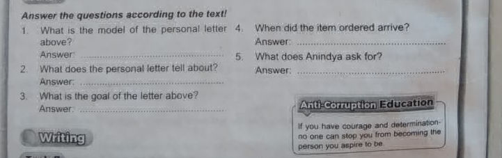 Answer the questions according to the text! | StudyX