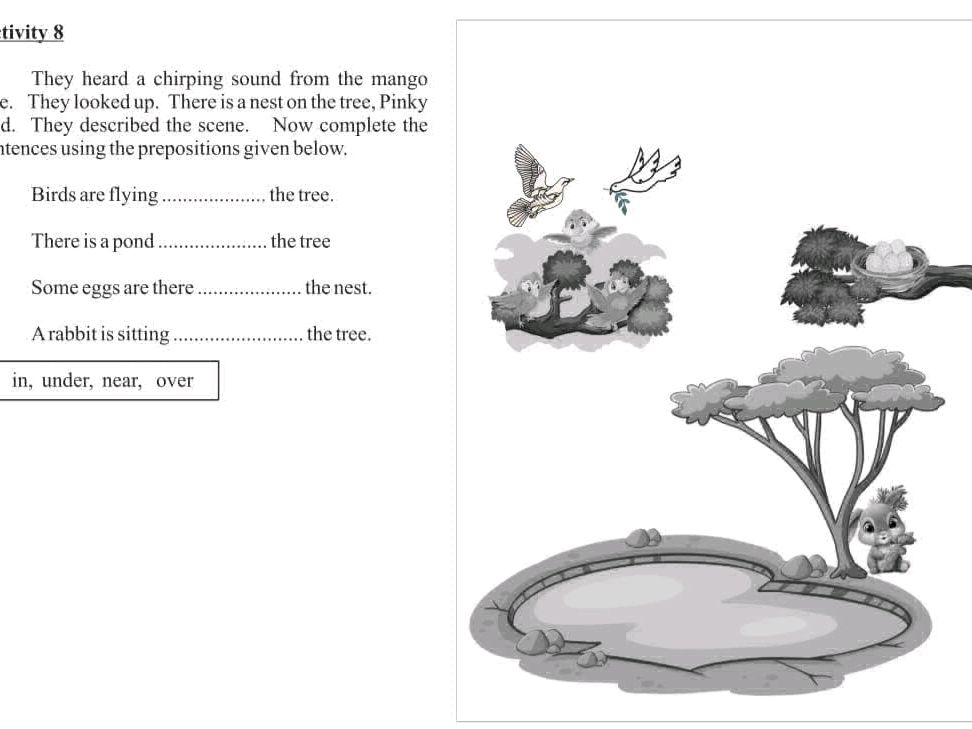 Now complete the sentences using the | StudyX