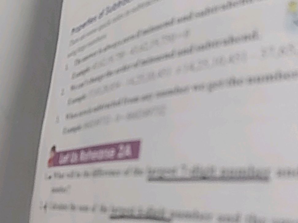 1. What is the difference of the largest | StudyX