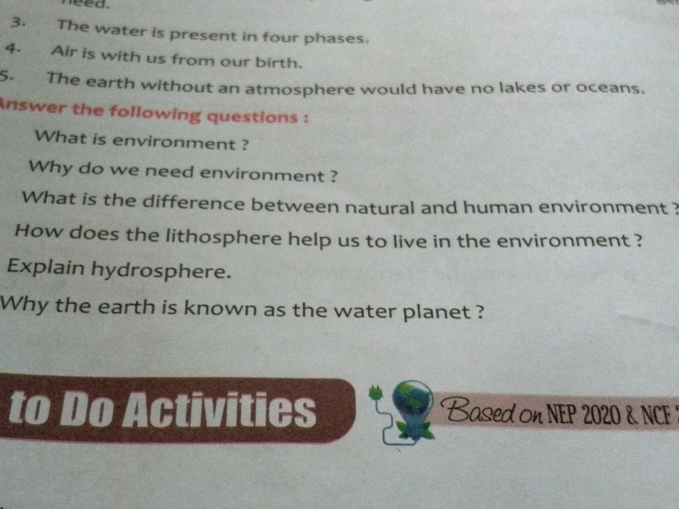 What is environment? Why do we need | StudyX