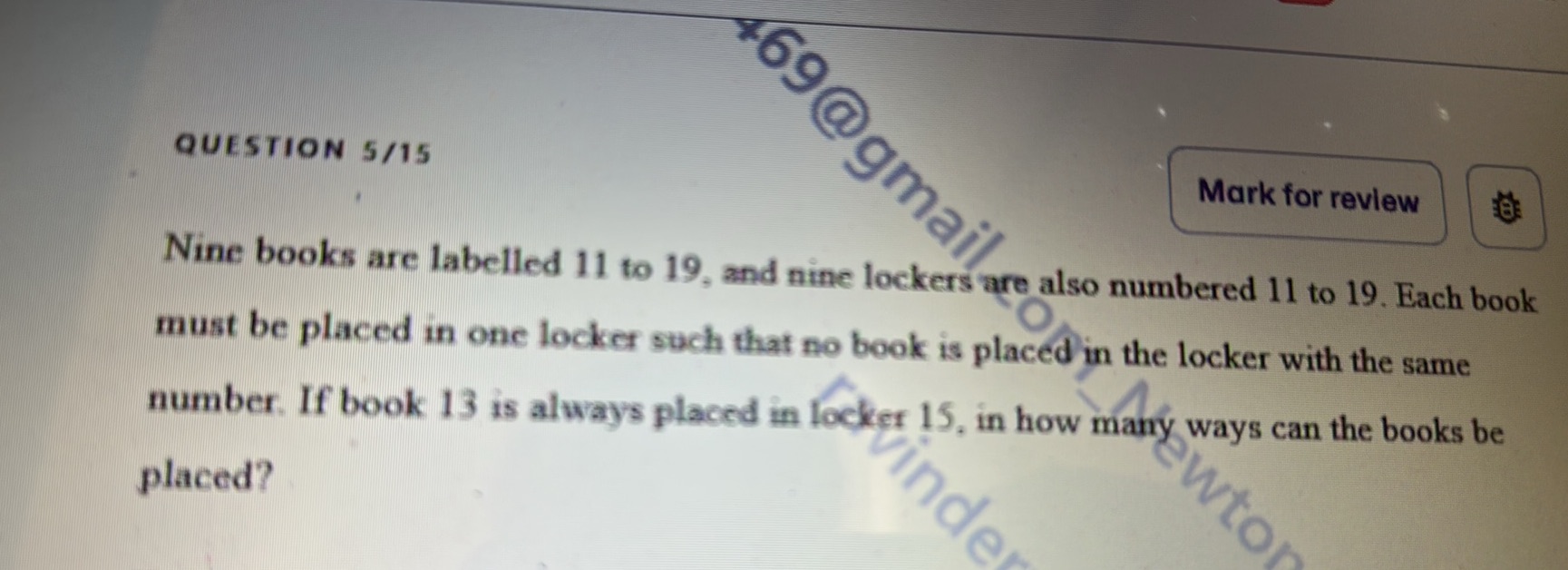 Nine books are labelled 11 to 19, and nine | StudyX