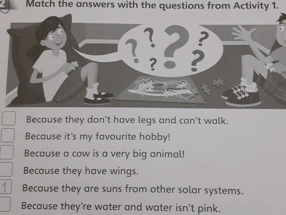 Match the answers with the questions from | StudyX