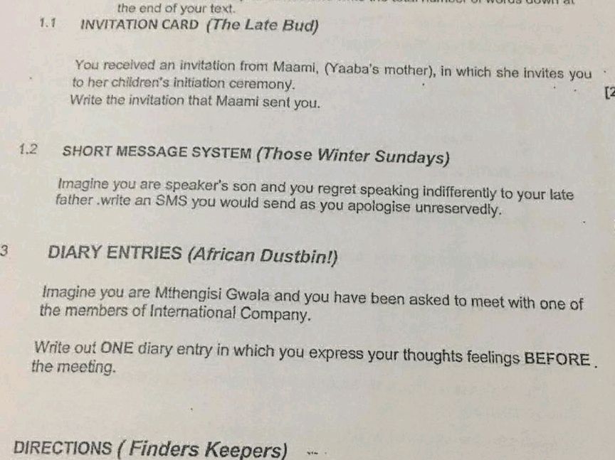 1.1 INVITATION CARD (The Late Bud) You | StudyX