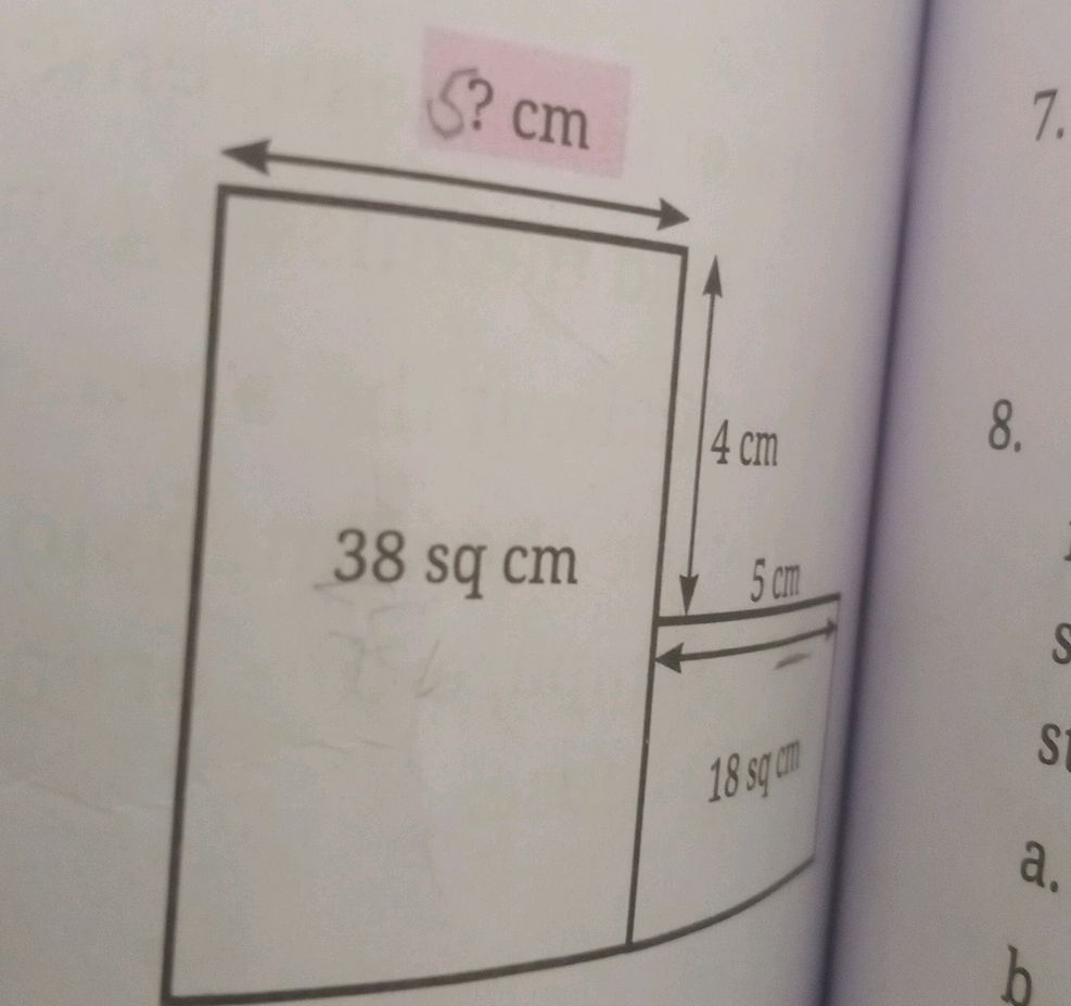 The image shows a composite shape made up of | StudyX
