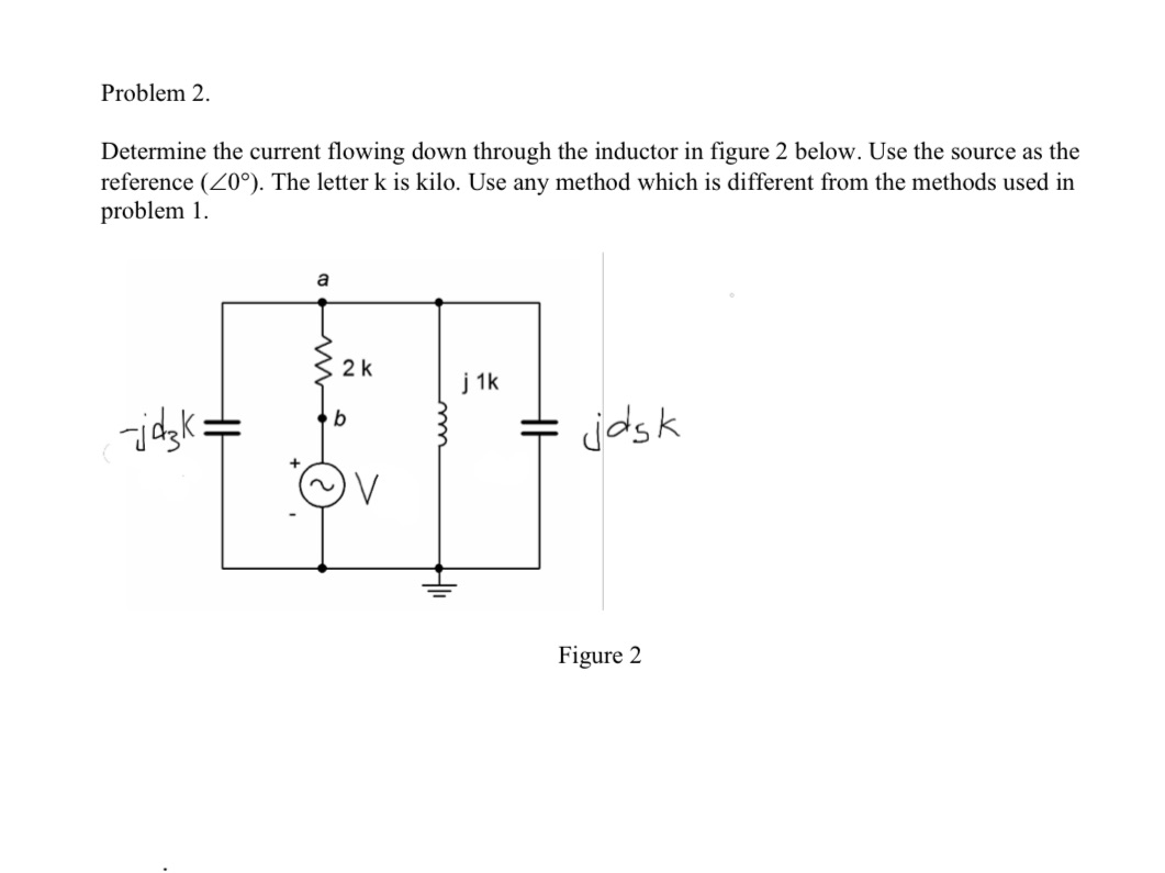 Problem 2. Determine the current flowing | StudyX