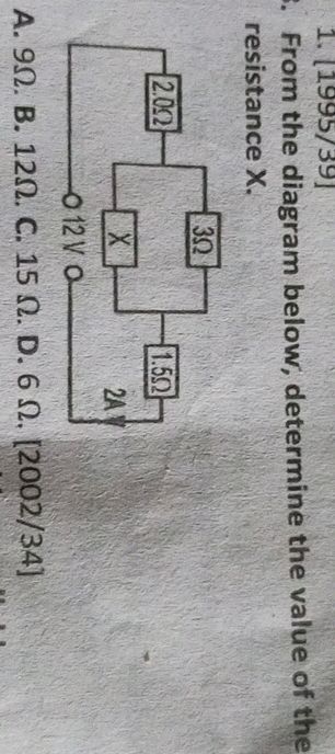 From the diagram below, determine the value | StudyX