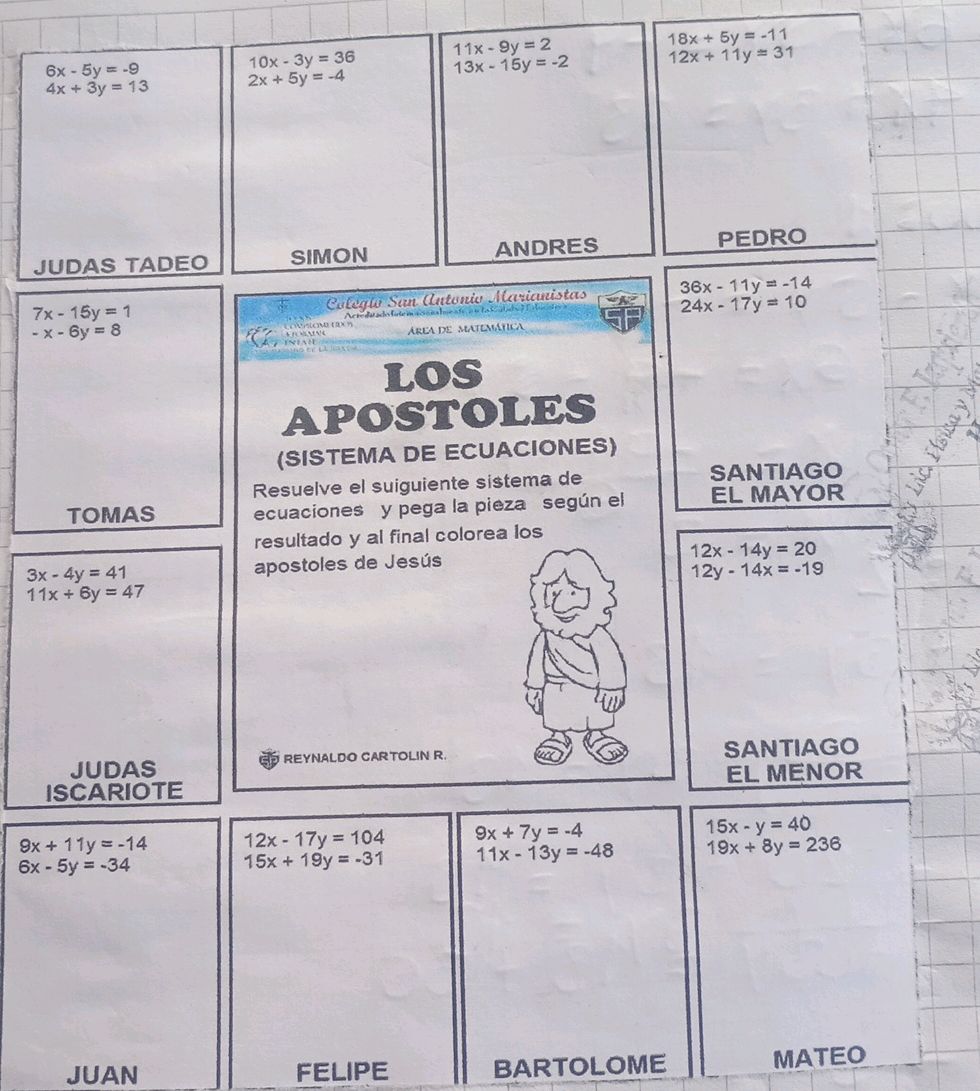 Resuelve el siguiente sistema de ecuaciones | StudyX