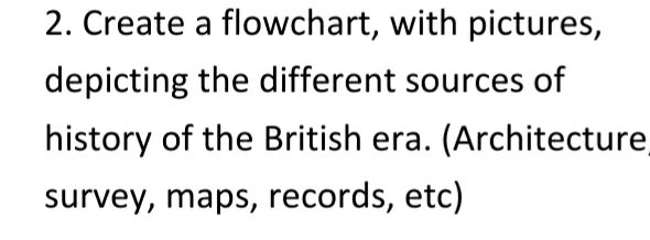 2. Create a flowchart, with pictures, | StudyX