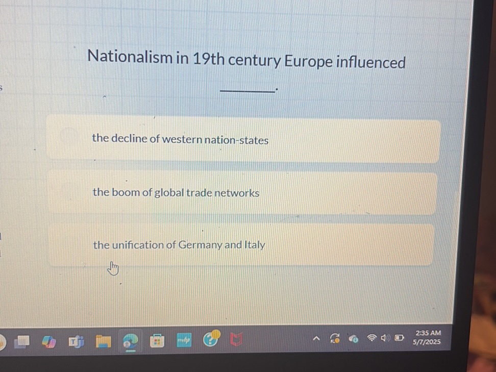 Nationalism in 19th century Europe | StudyX