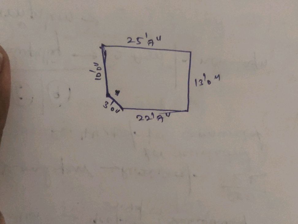 The image shows a polygon with the following | StudyX